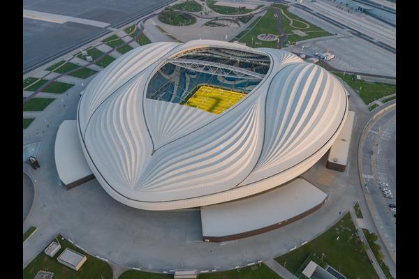 World Cup Qatar 2022: Al Janoub Stadium by Zaha Hadid Architects with ...